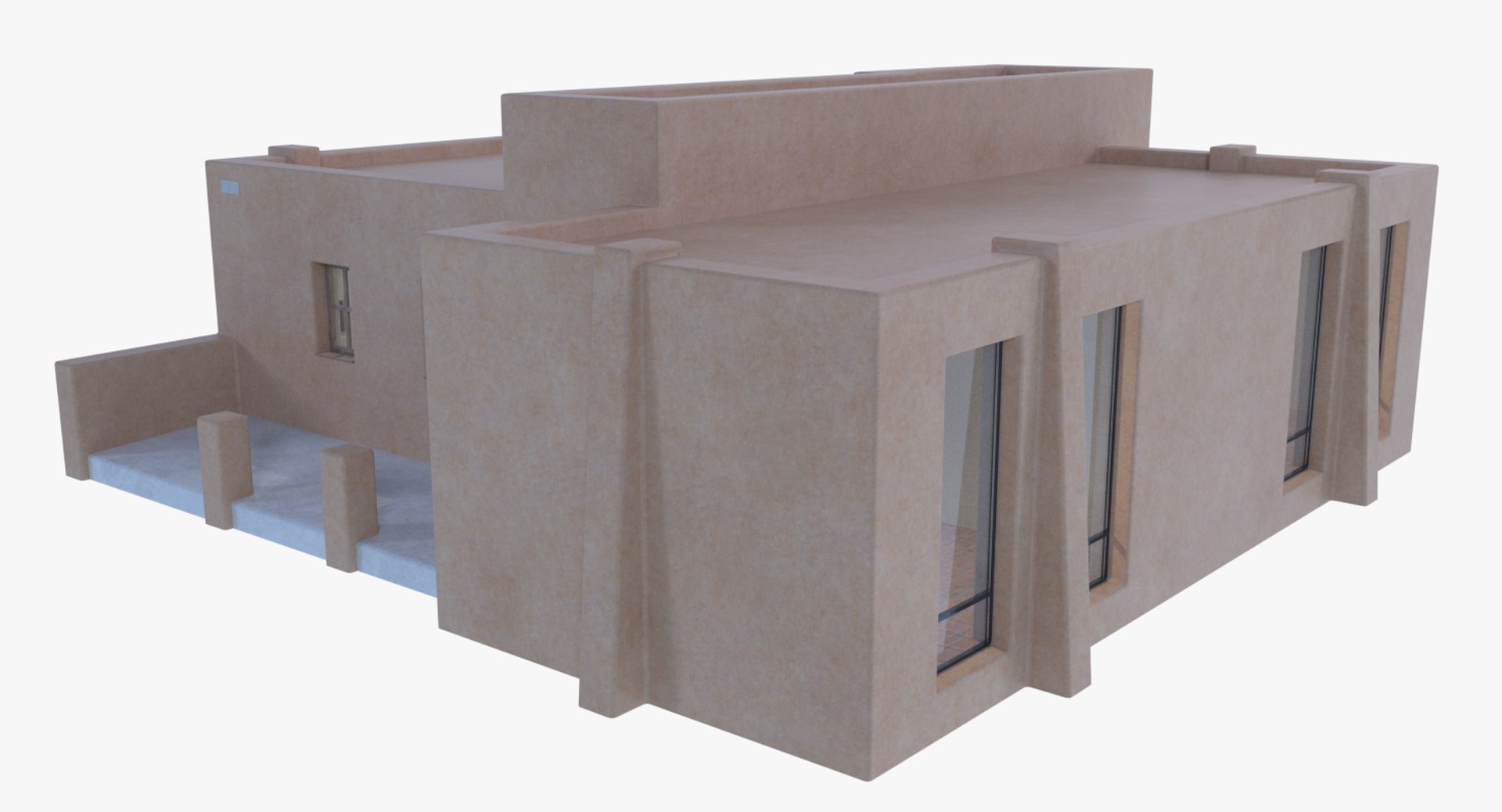 3D Adobe Interior - TurboSquid 1149583