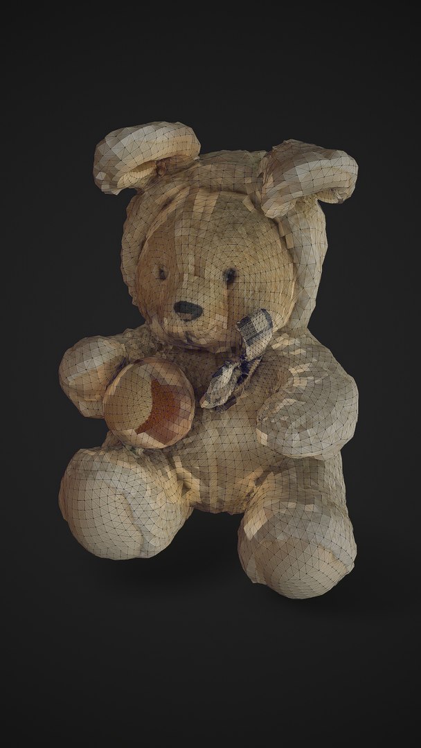 3D Model Teddy Bear - TurboSquid 1538078