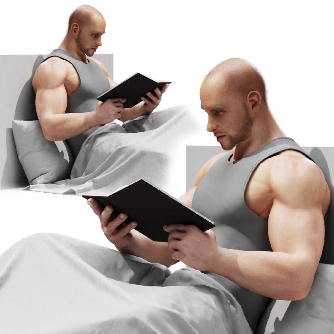 Man read 3D - TurboSquid 1479504