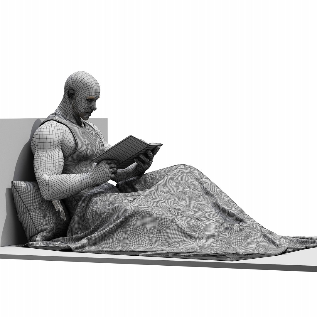 Man read 3D - TurboSquid 1479504