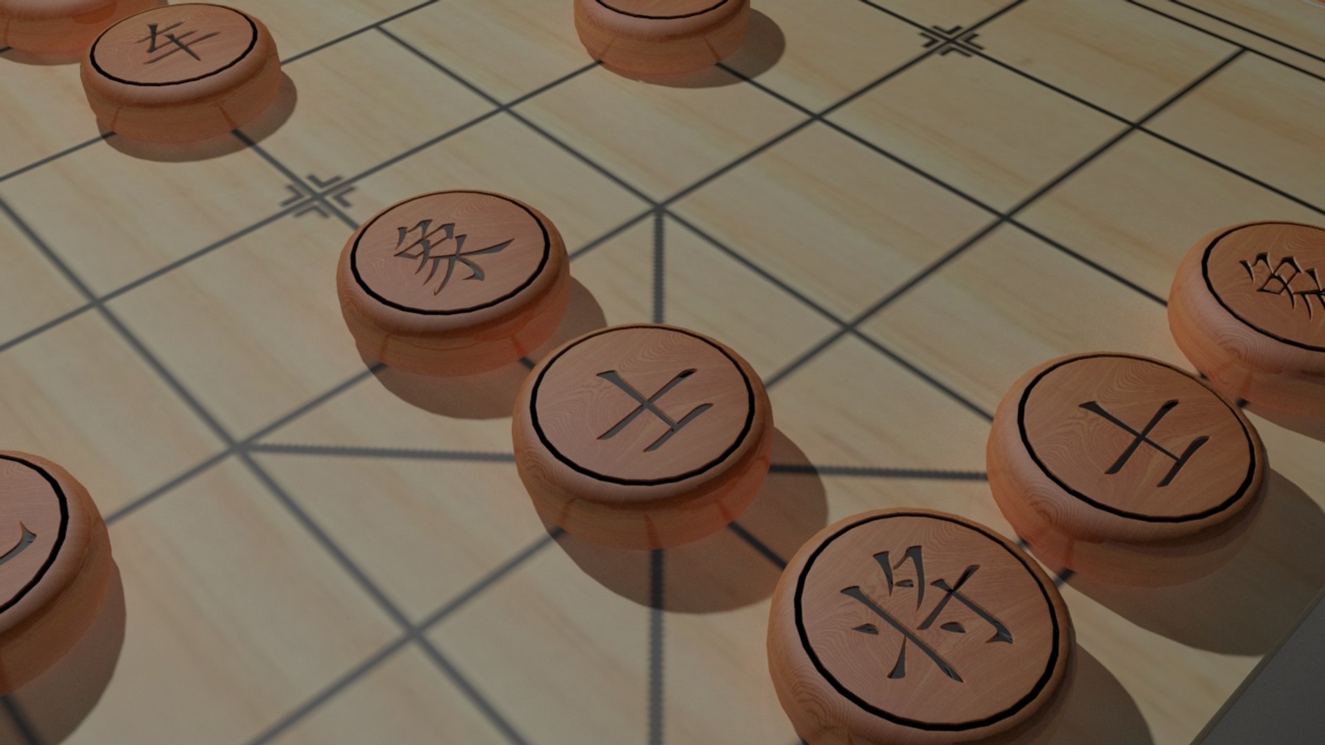 3d Chess Chinese Model