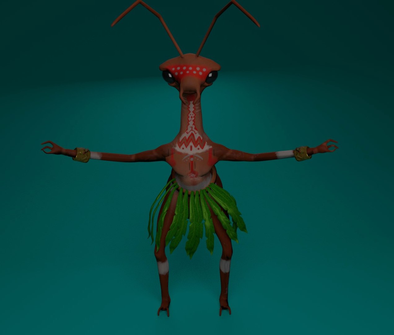 Character Monster Ant Model - TurboSquid 1564972
