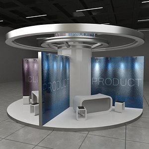 Exhibition Expo Stand Model - TurboSquid 1348209