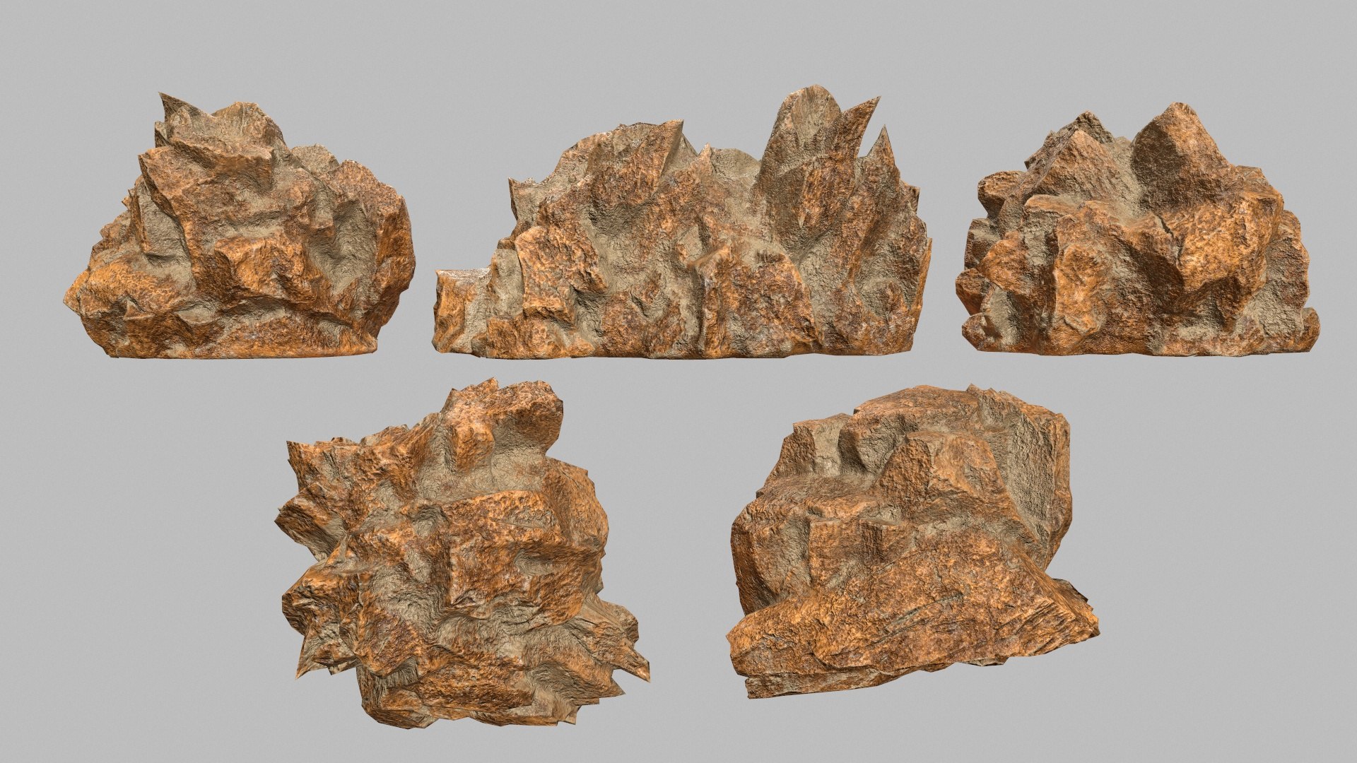 Rock model - TurboSquid 1549229