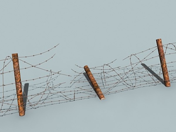 barbed wire 3d max
