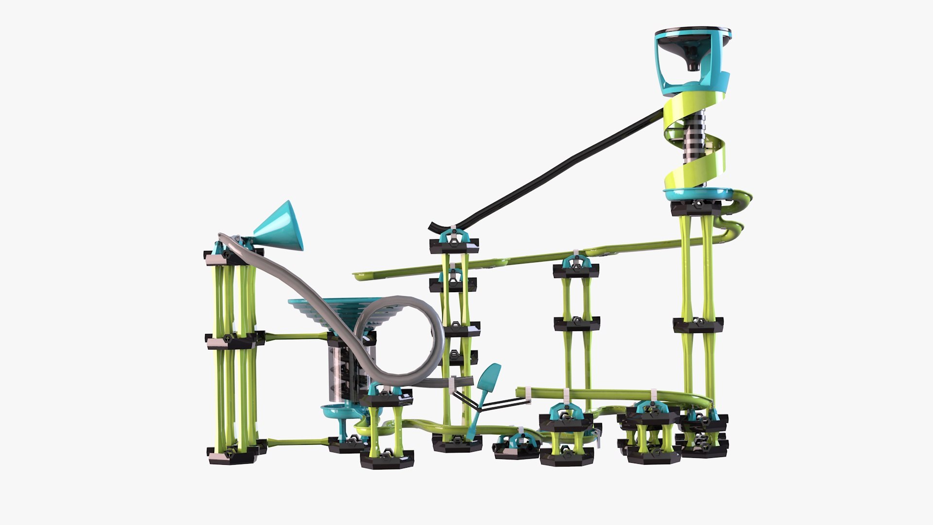 Marble Tracks Toy 3D Model - TurboSquid 1501835