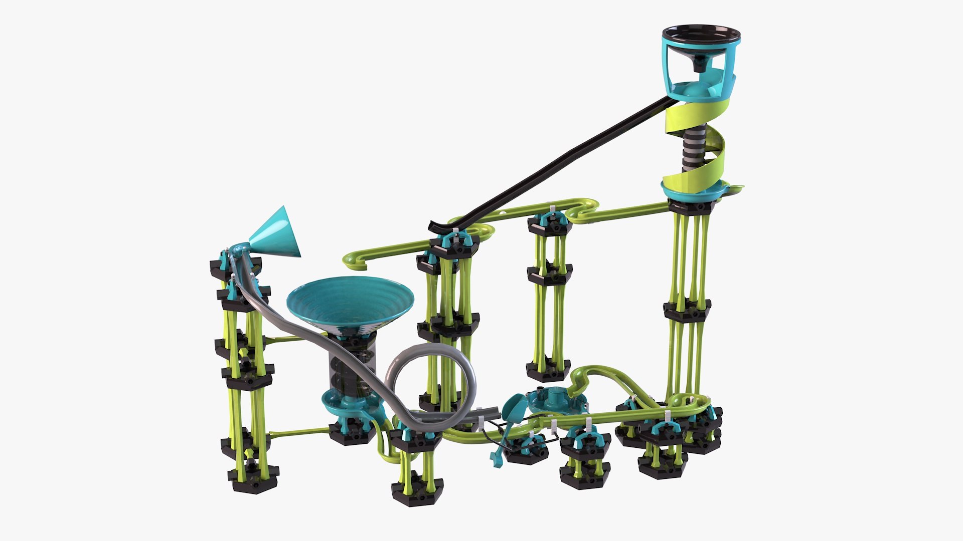 Marble Tracks Toy 3D Model - TurboSquid 1501835