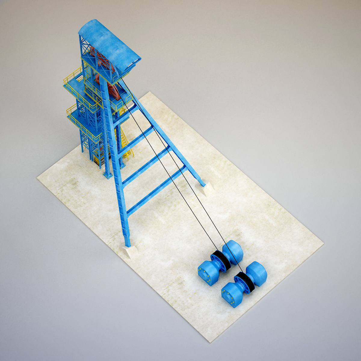 3ds headframe frame