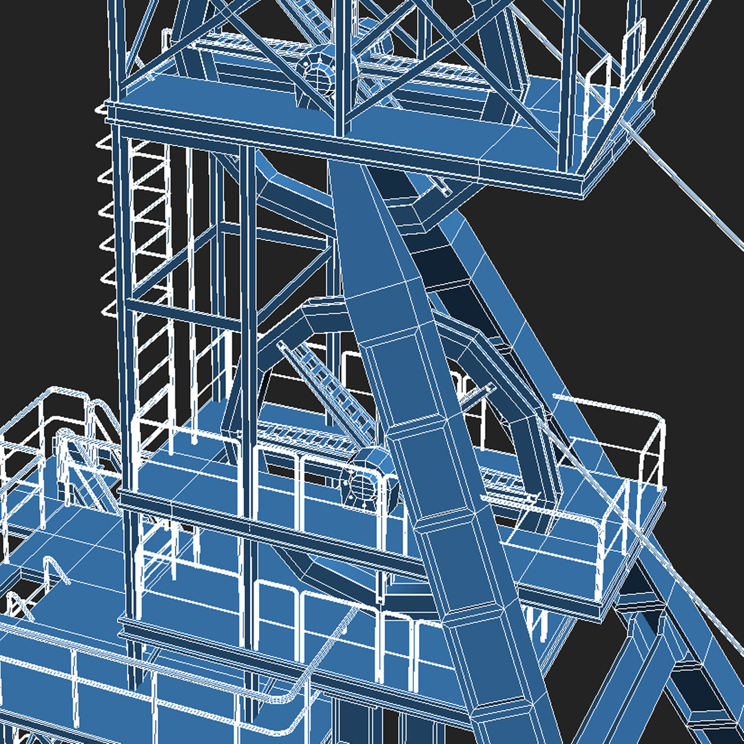 3ds headframe frame