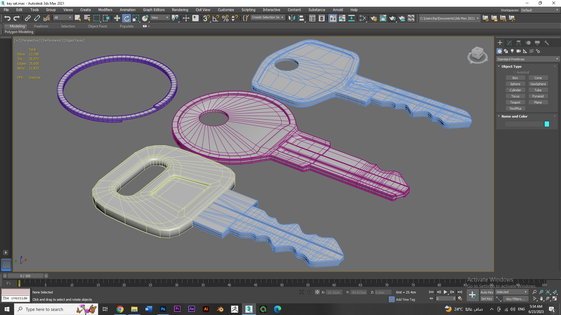 3D Keys - TurboSquid 2087224