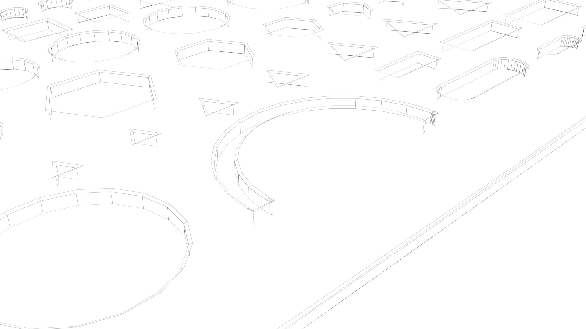 3D Ruler Geometric Shapes - TurboSquid 1654316