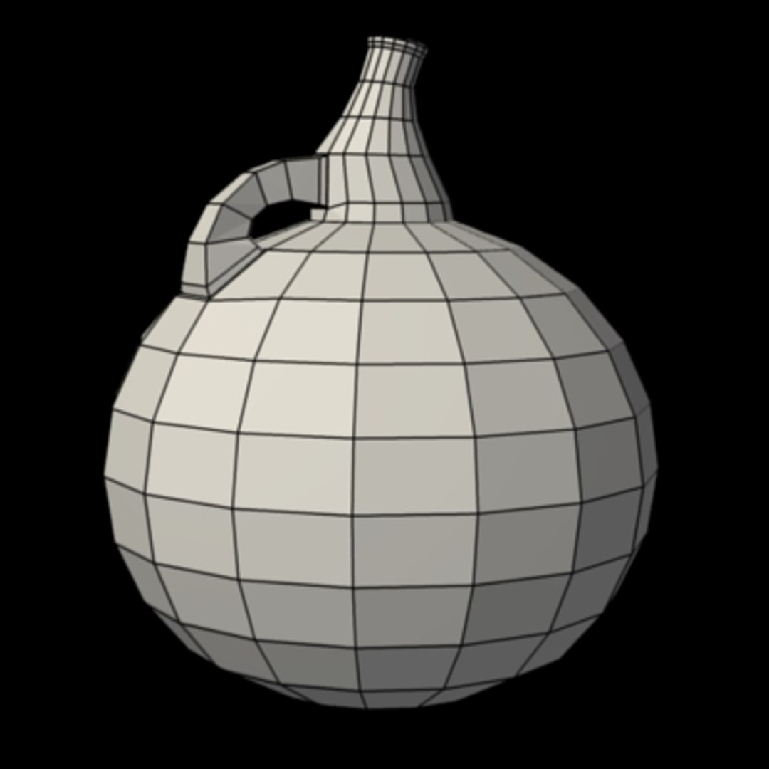 Prehistoric Vase 3d Obj