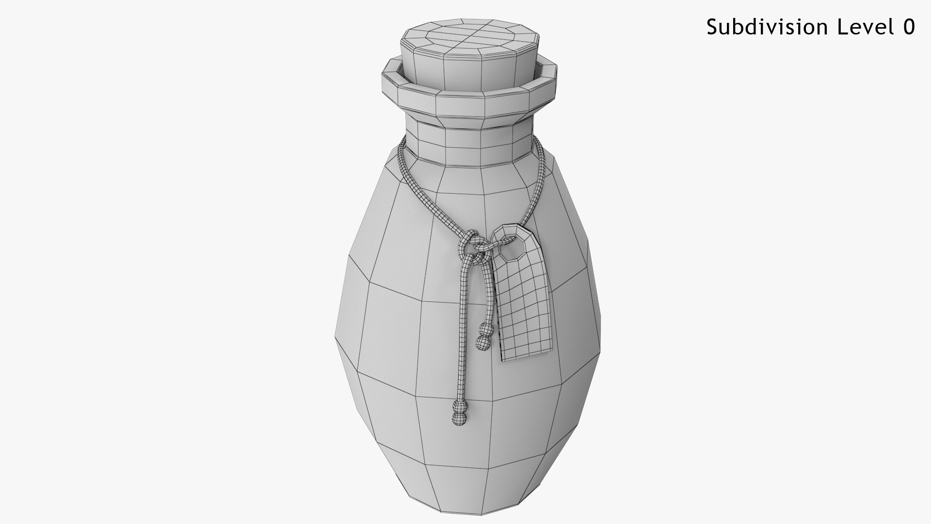 Potion Bottle V1 3D Model - TurboSquid 2072093