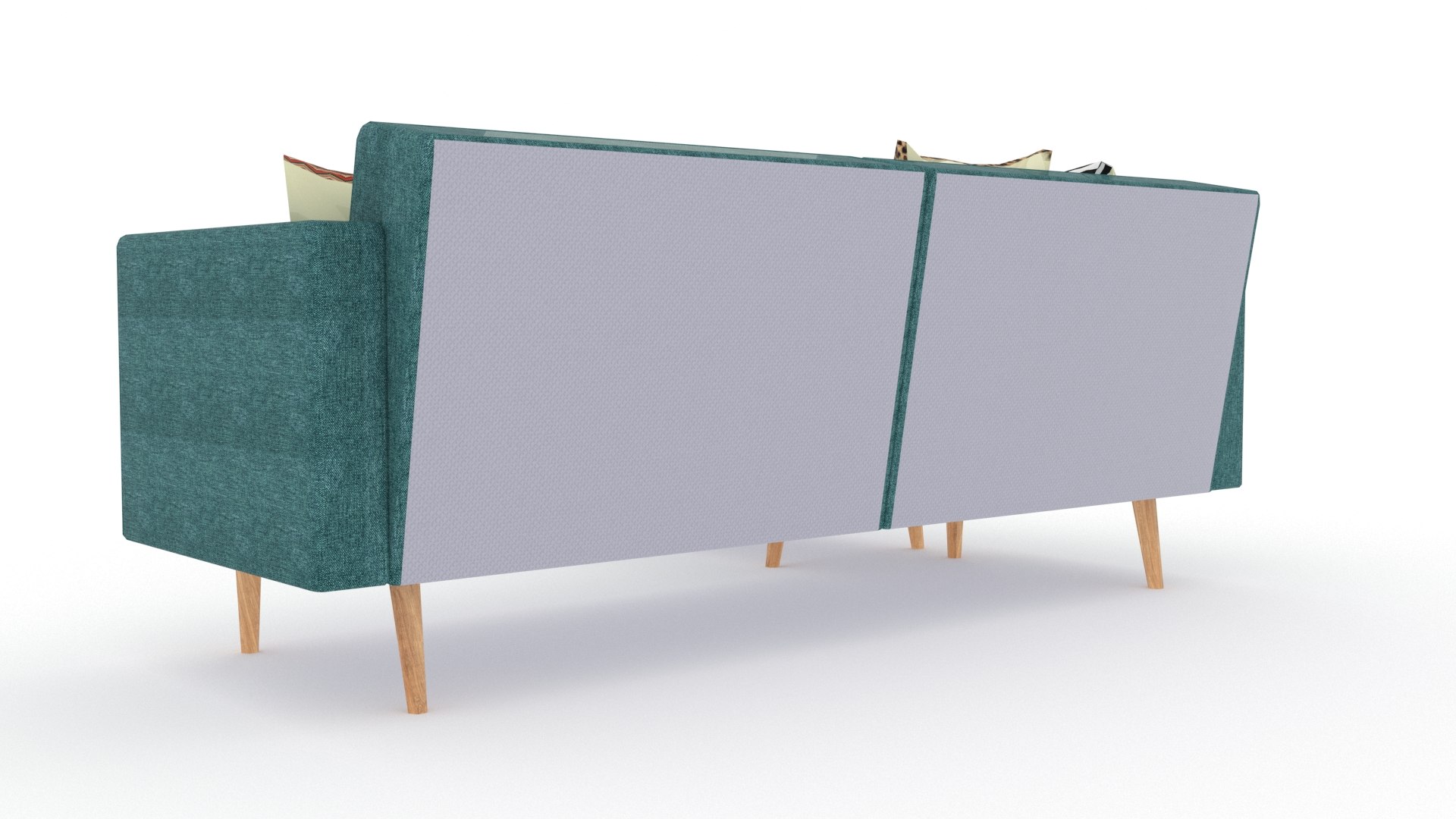Angle Sofa 3D - TurboSquid 2115211