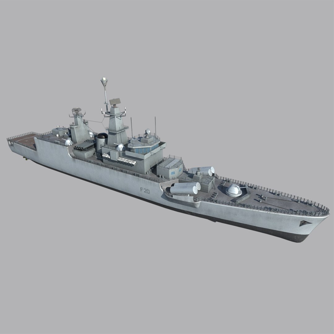 Ins Godavari Frigate Ship Model - TurboSquid 1350775