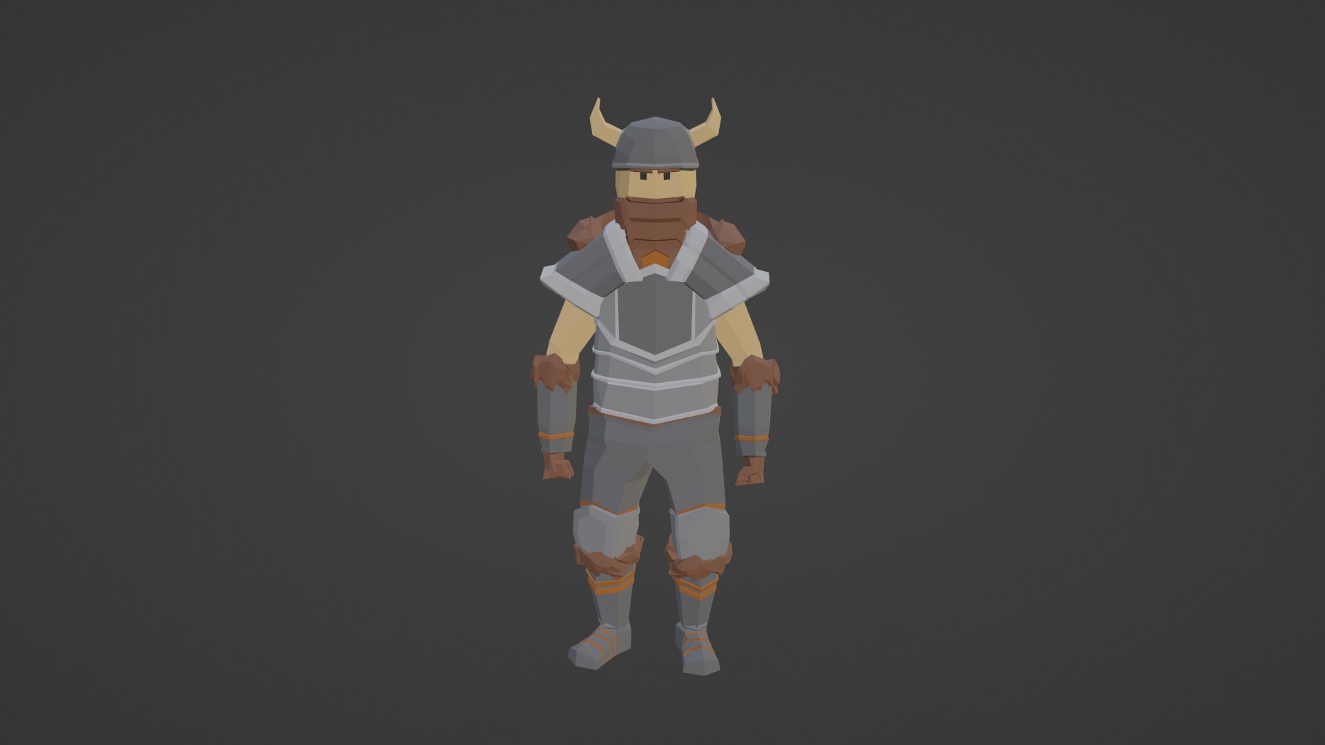 3D Model LOW POLY Viking - TurboSquid 2209844