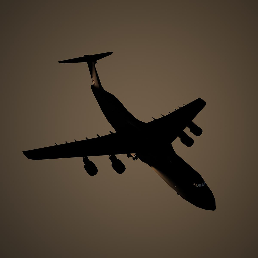 lockheed c-5 3d model