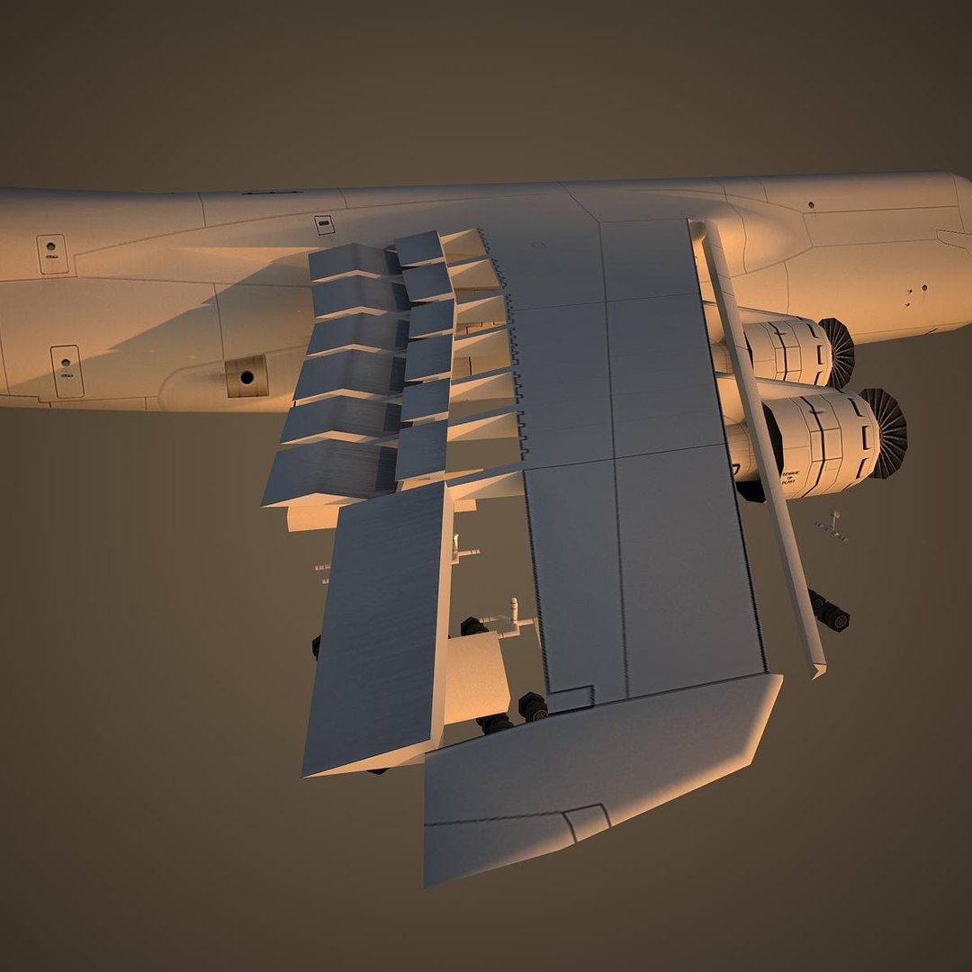 lockheed c-5 3d model