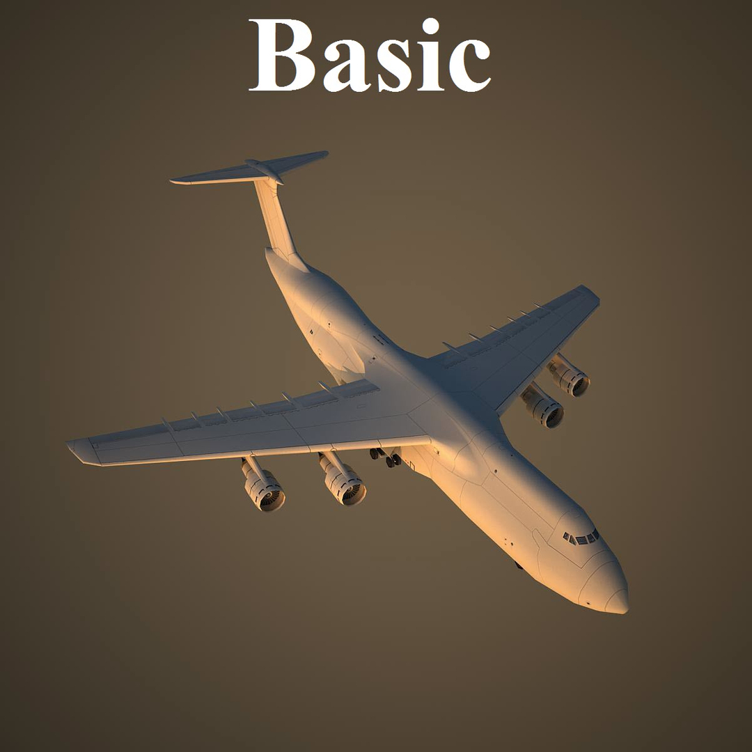 lockheed c-5 3d model