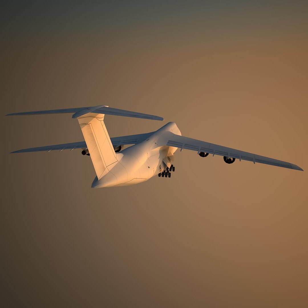 lockheed c-5 3d model