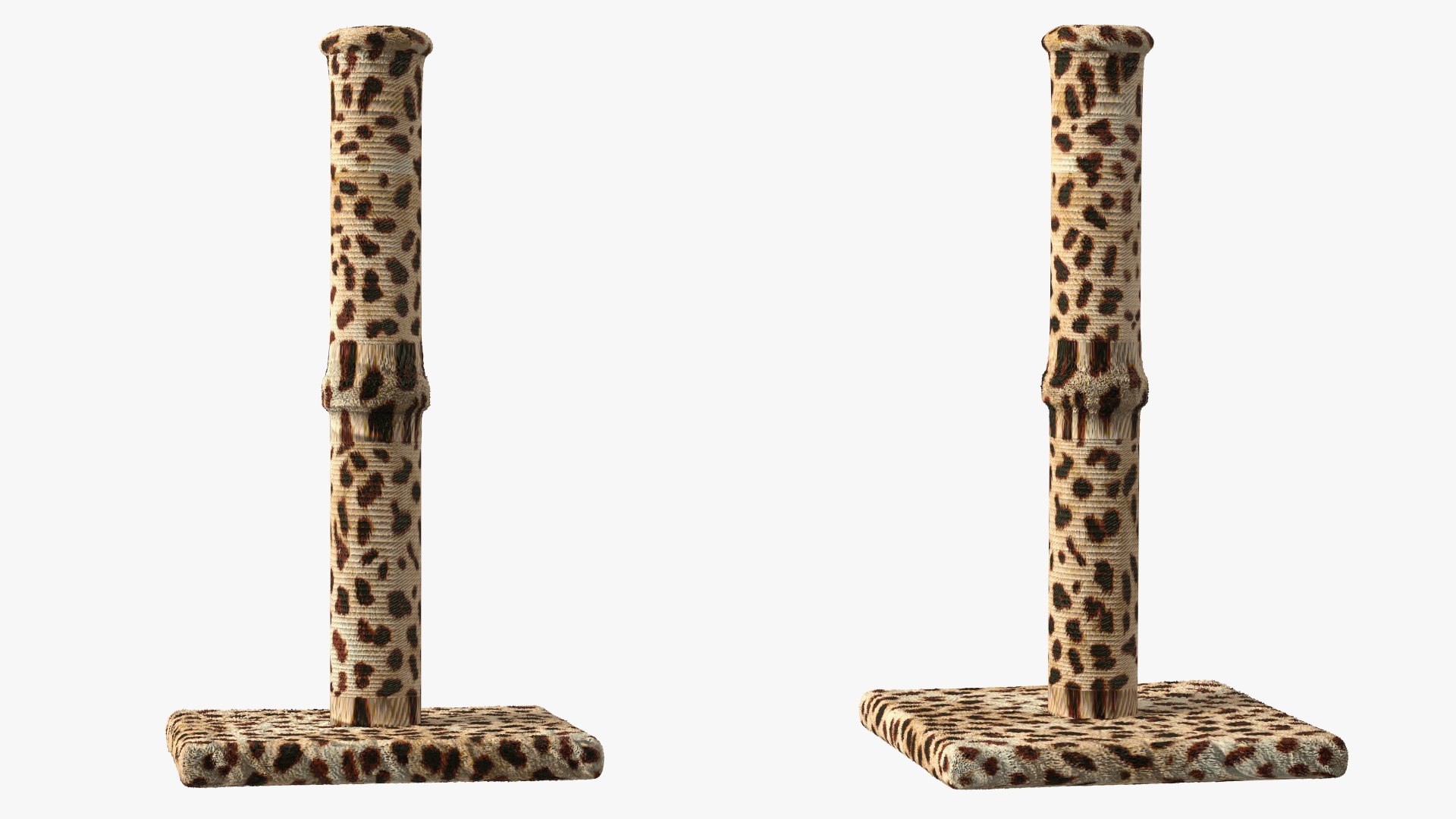 Cat Scratching Post Cheetah Spots 3D Model - TurboSquid 1800482