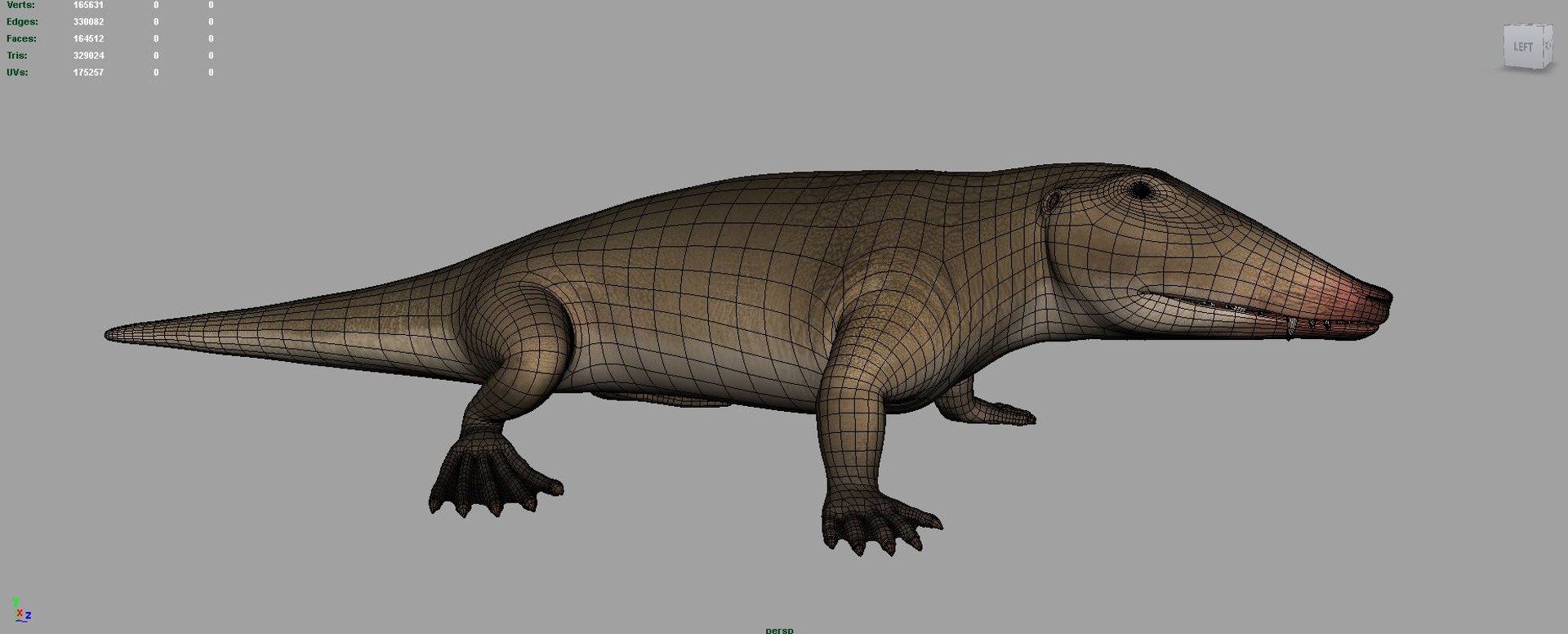 3D Ambulocetus Model - TurboSquid 1227647