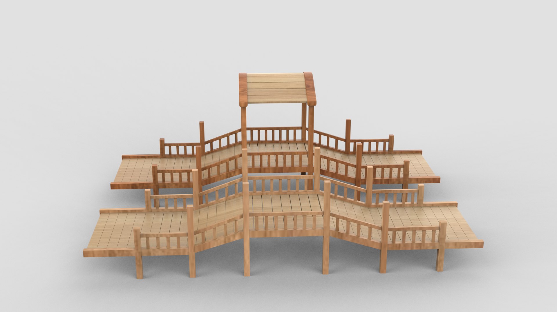 Wood Bridges 3D Model 3D Model - TurboSquid 2514339