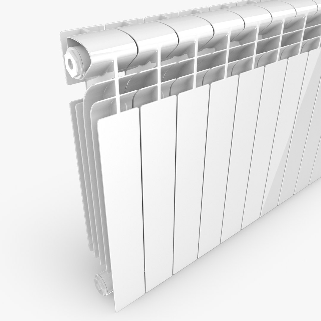 Modern Radiator 3d Model