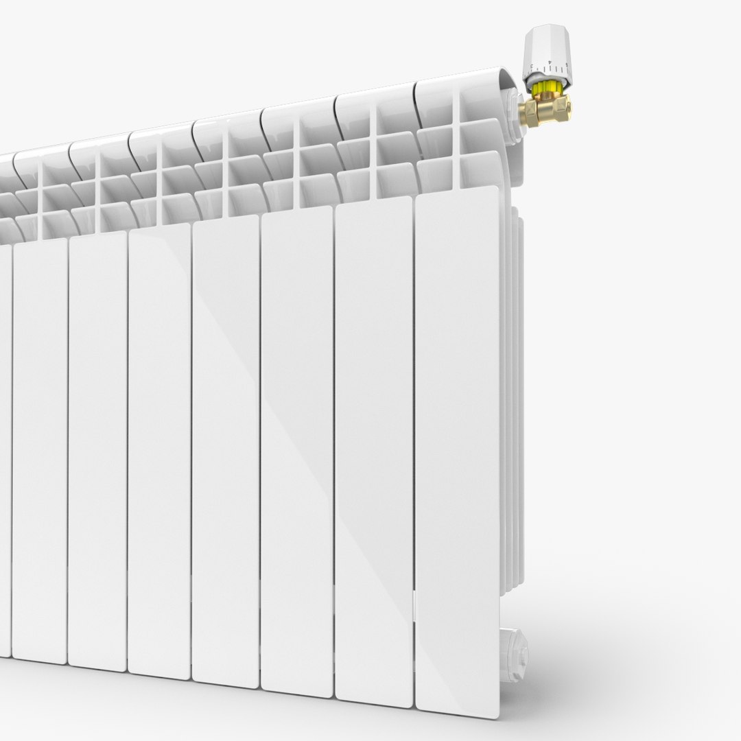 Modern Radiator 3d Model