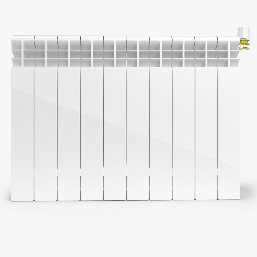 Modern Radiator 3d Model