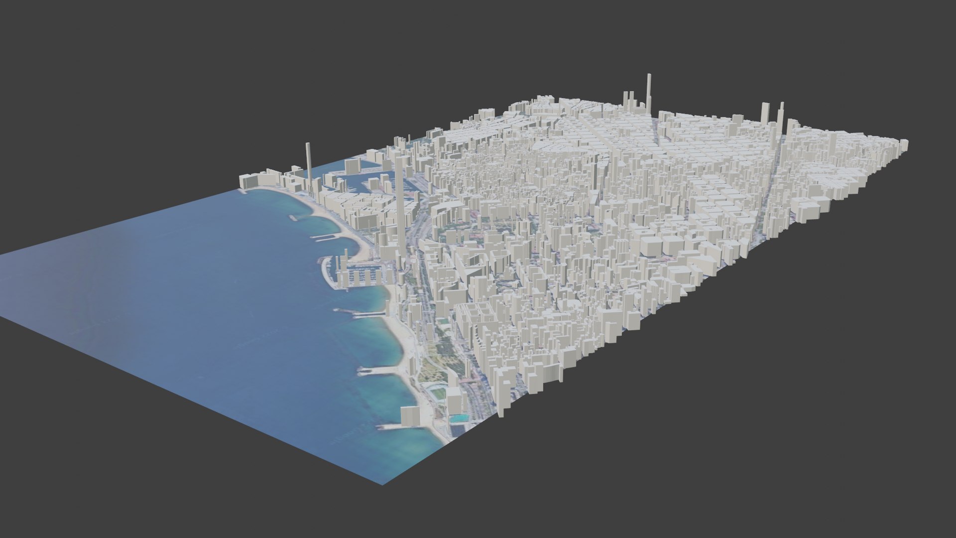 3D Barcelona City Model - TurboSquid 1902212