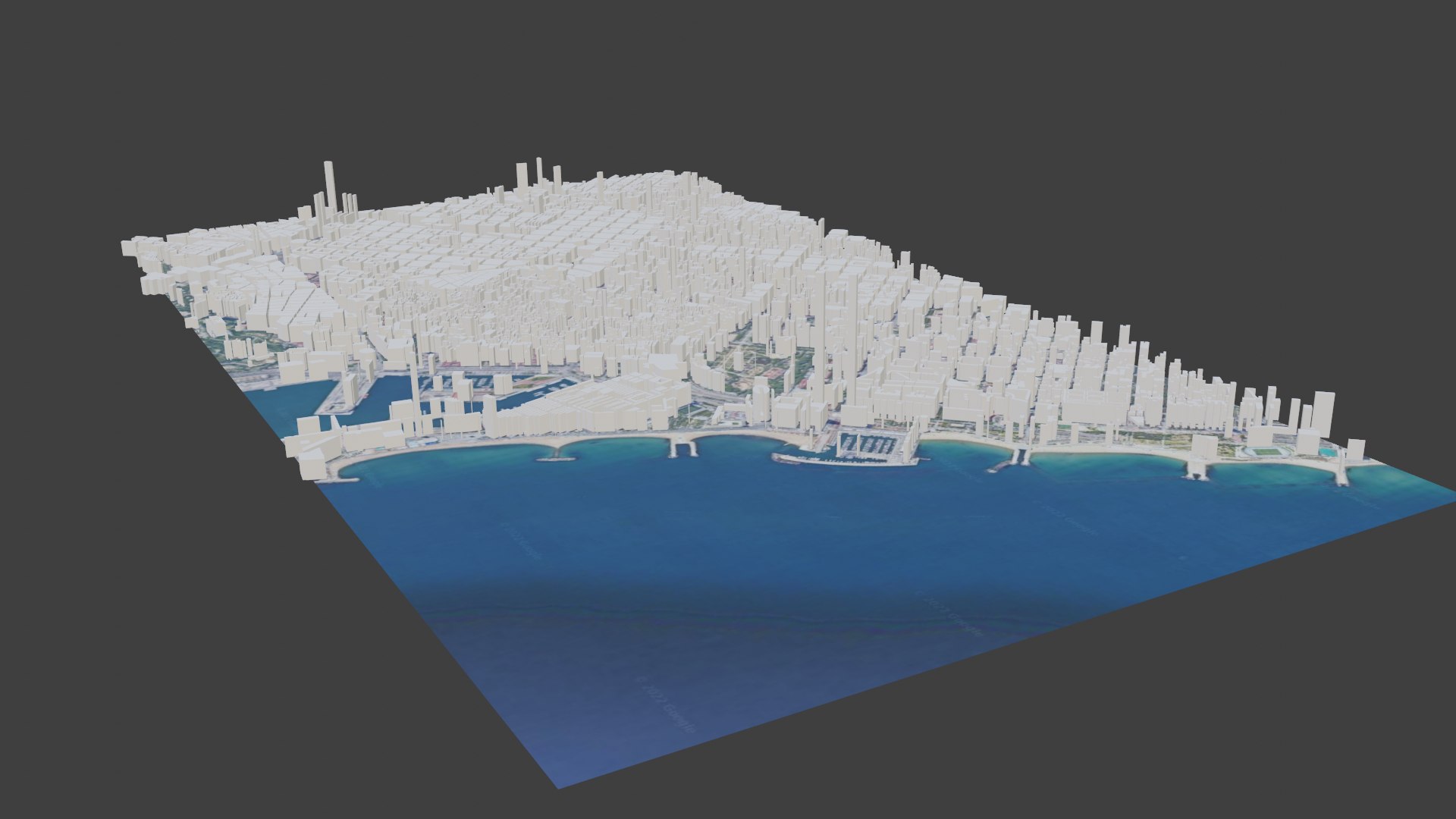 3D Barcelona City Model - TurboSquid 1902212
