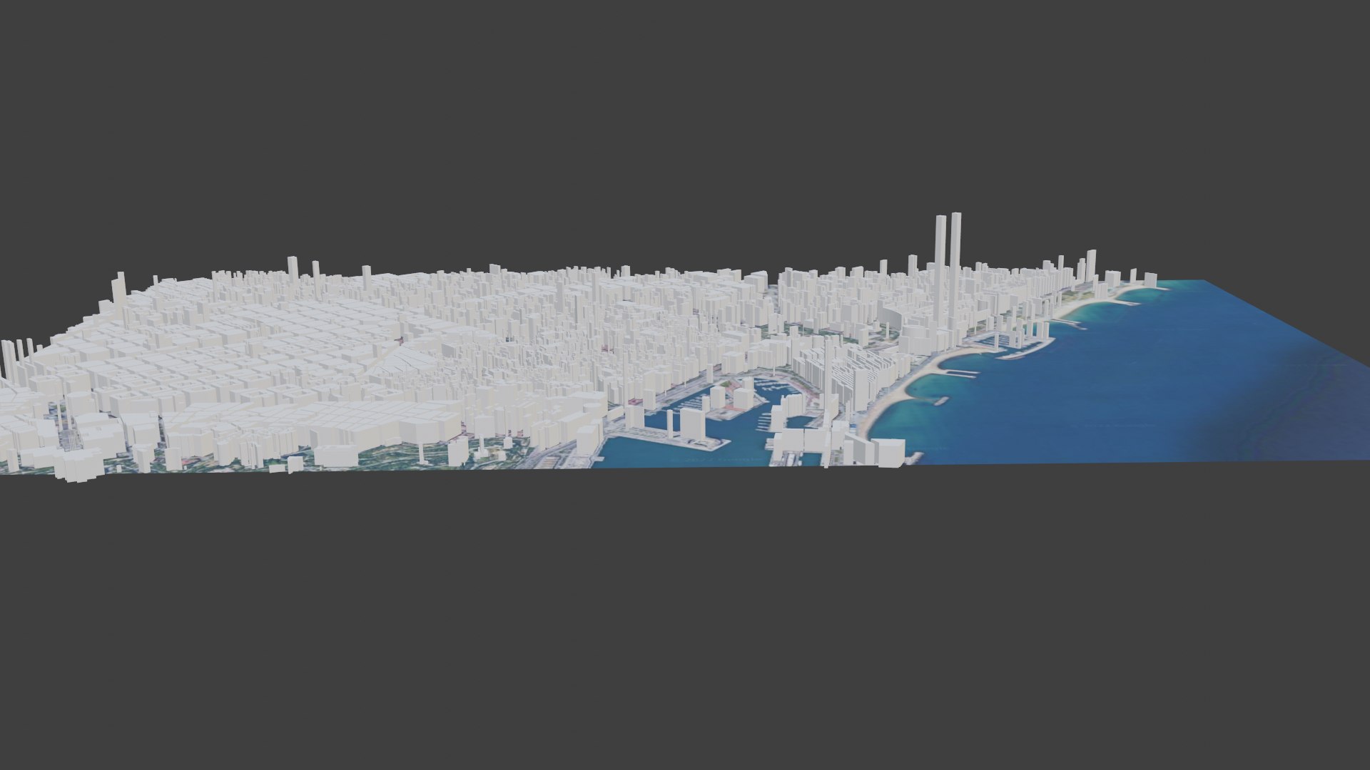3D Barcelona City Model - TurboSquid 1902212
