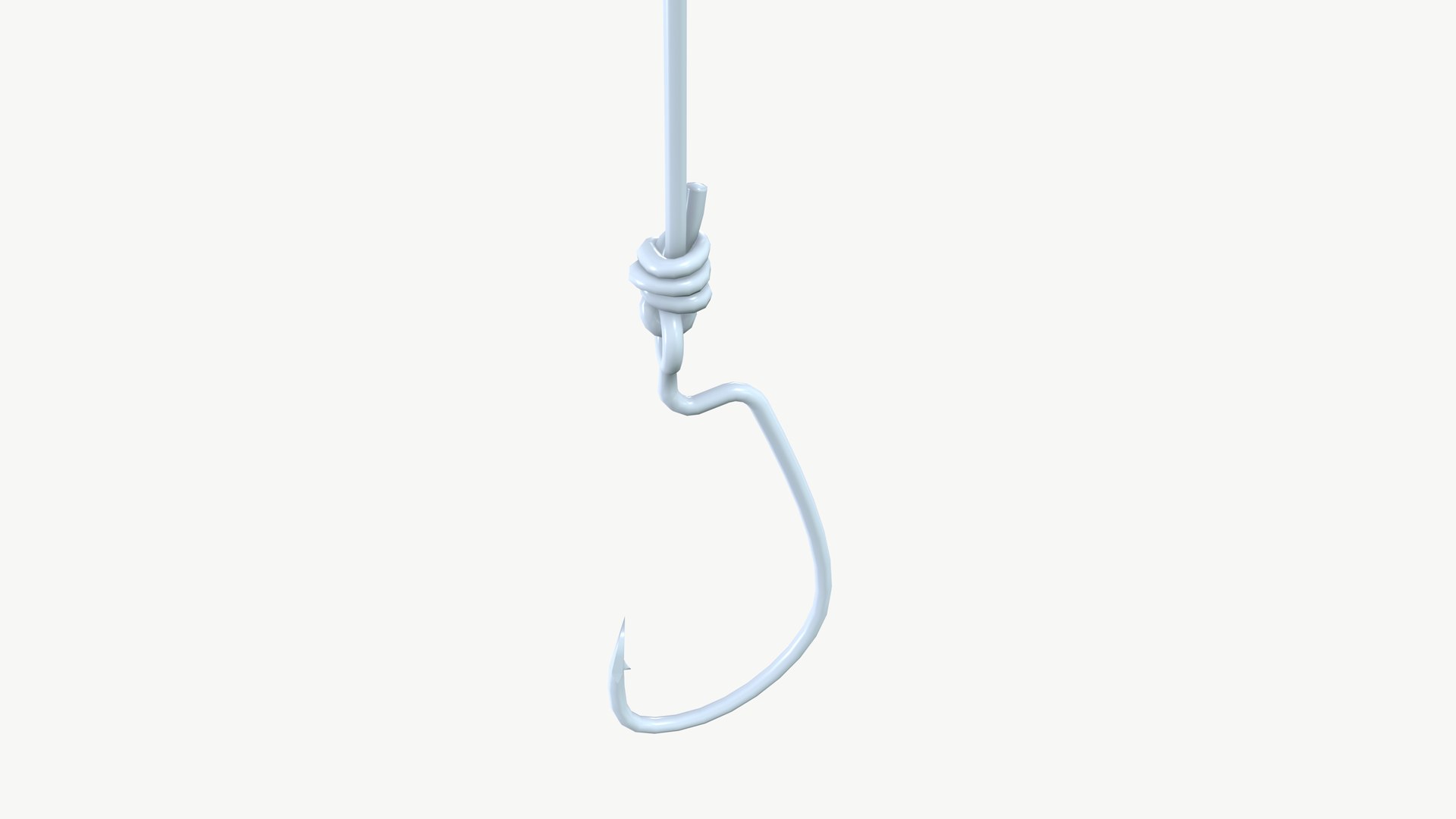 Fishing Hook 3D Model - TurboSquid 2397686