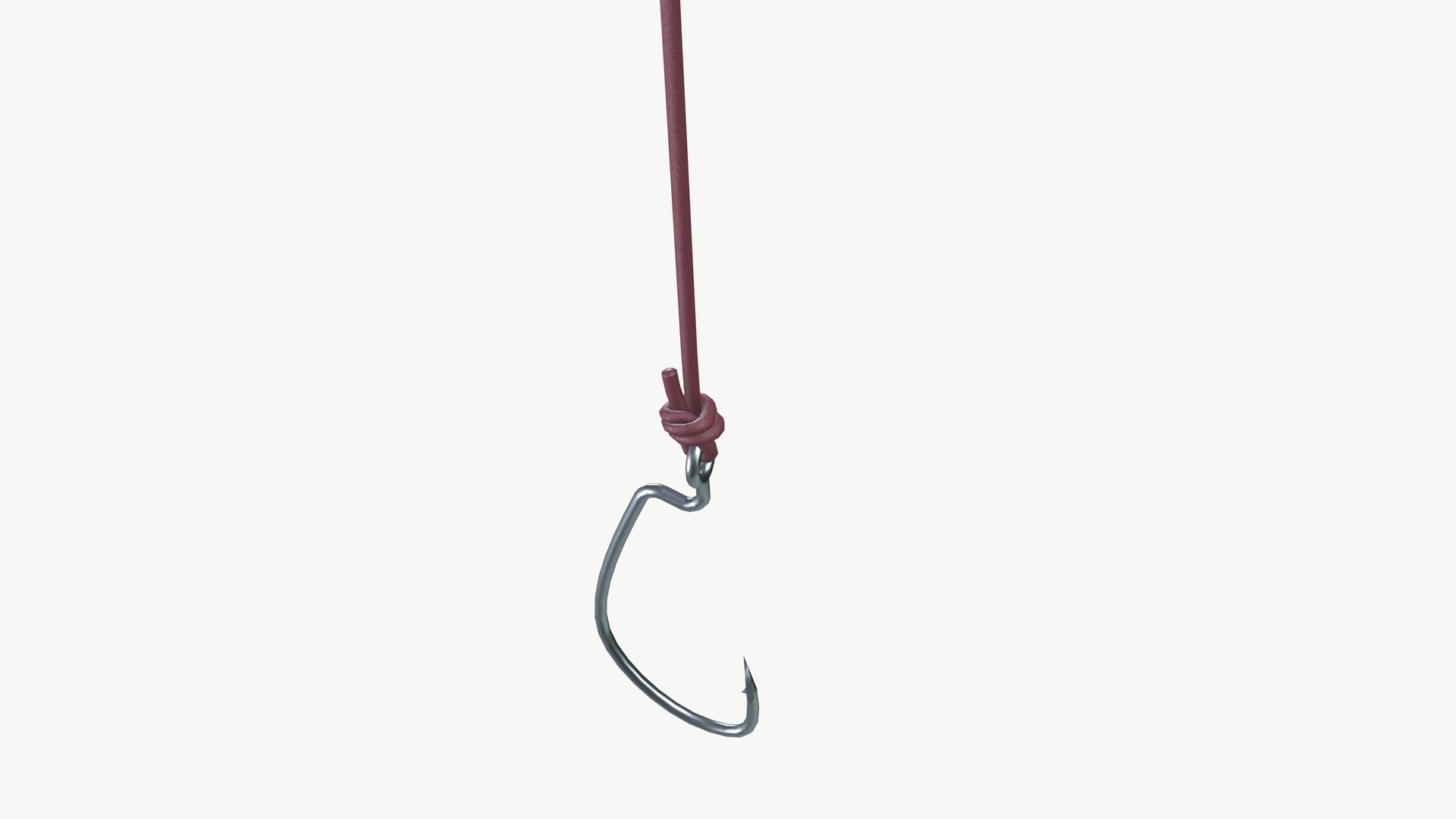 Fishing Hook 3D Model - TurboSquid 2397686