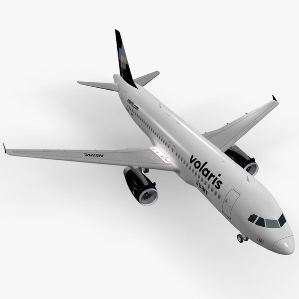 3D airbus a320-232 volaris model - TurboSquid 1190573