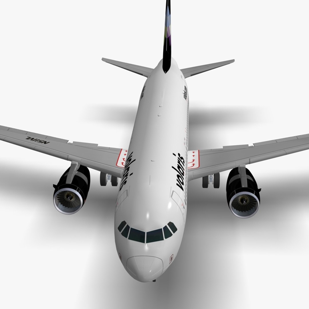 3D Airbus A320-232 Volaris Model - TurboSquid 1190573