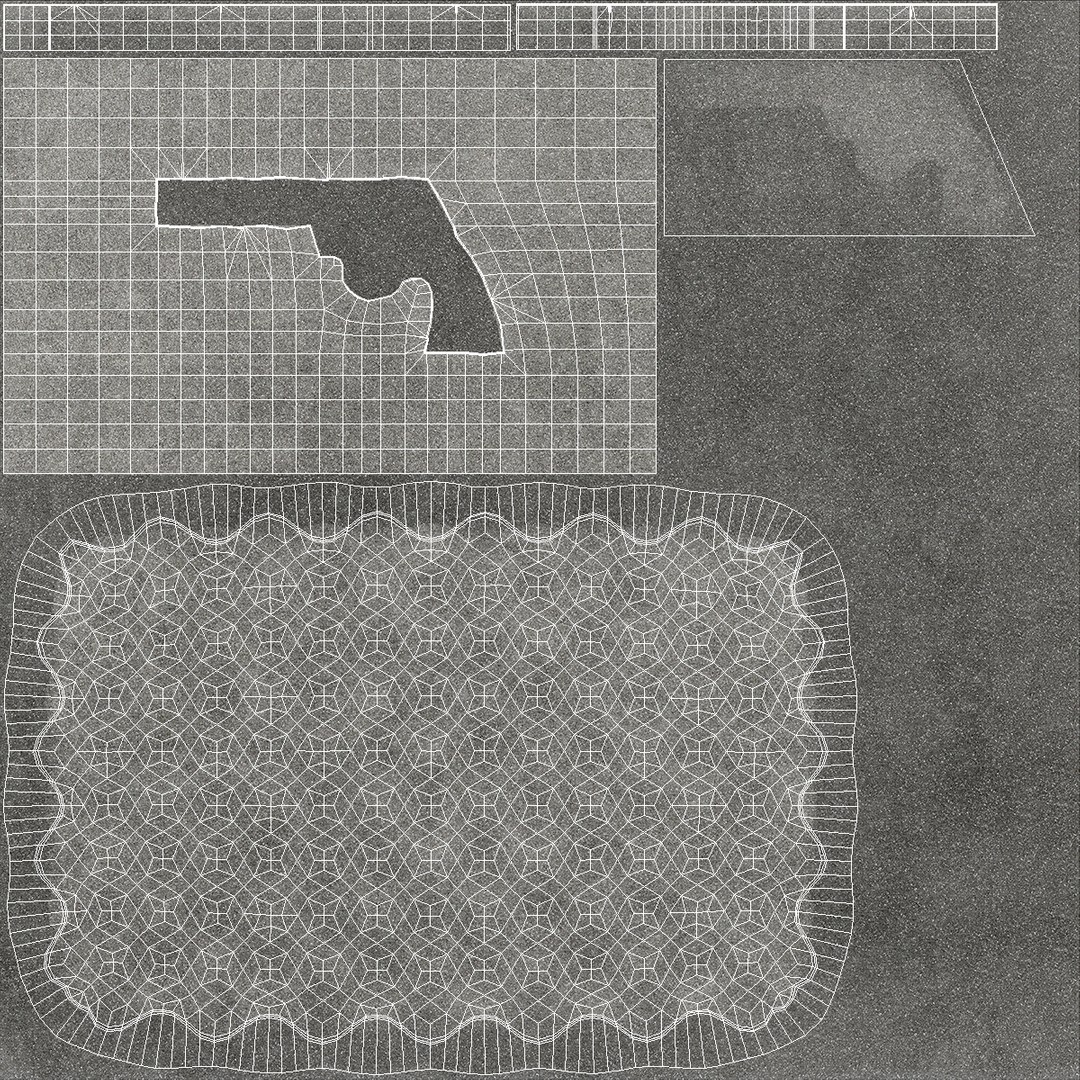 Hard Gun Case With Classic Revolver Black 3D Model - TurboSquid 2391433