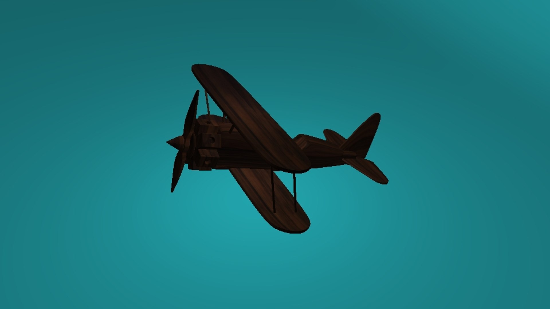 Wooden Plane Model - TurboSquid 1234680