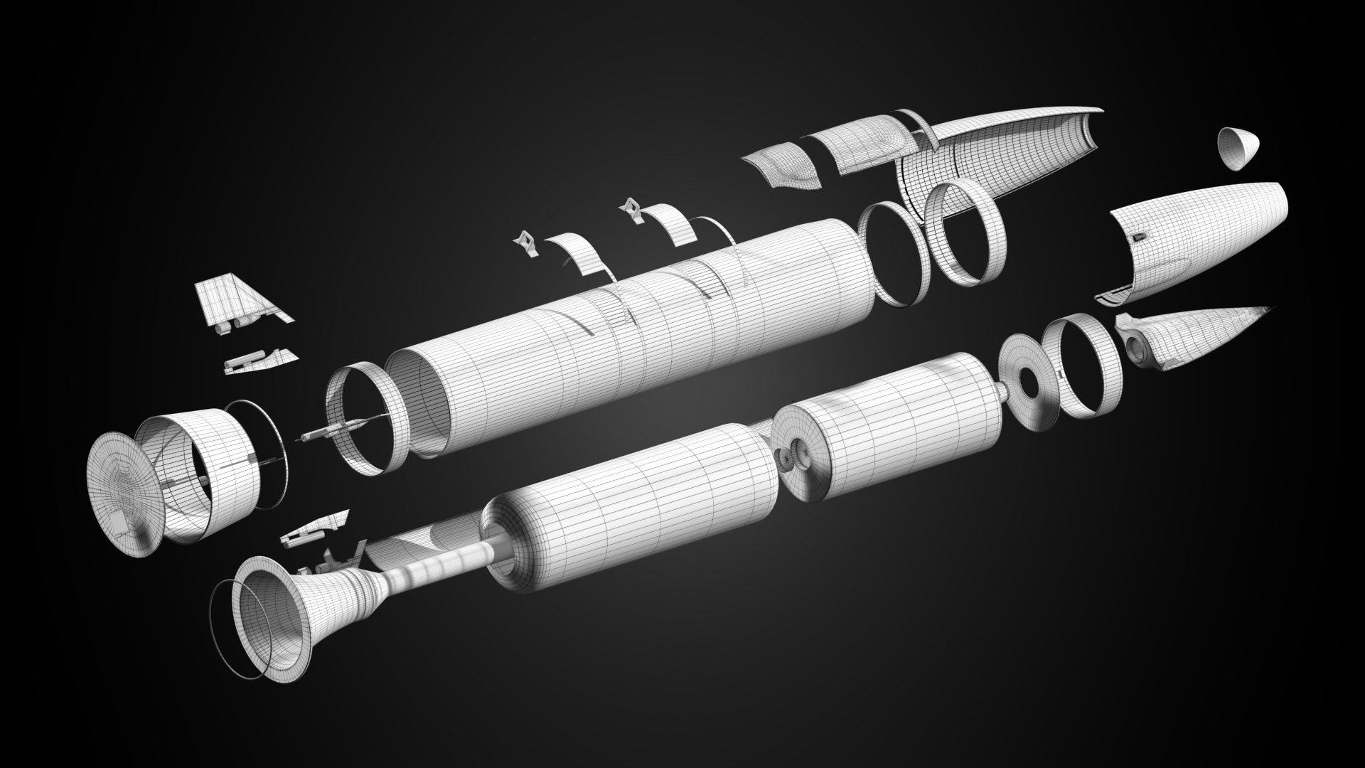 3D AGM-183A Missile - TurboSquid 2317987