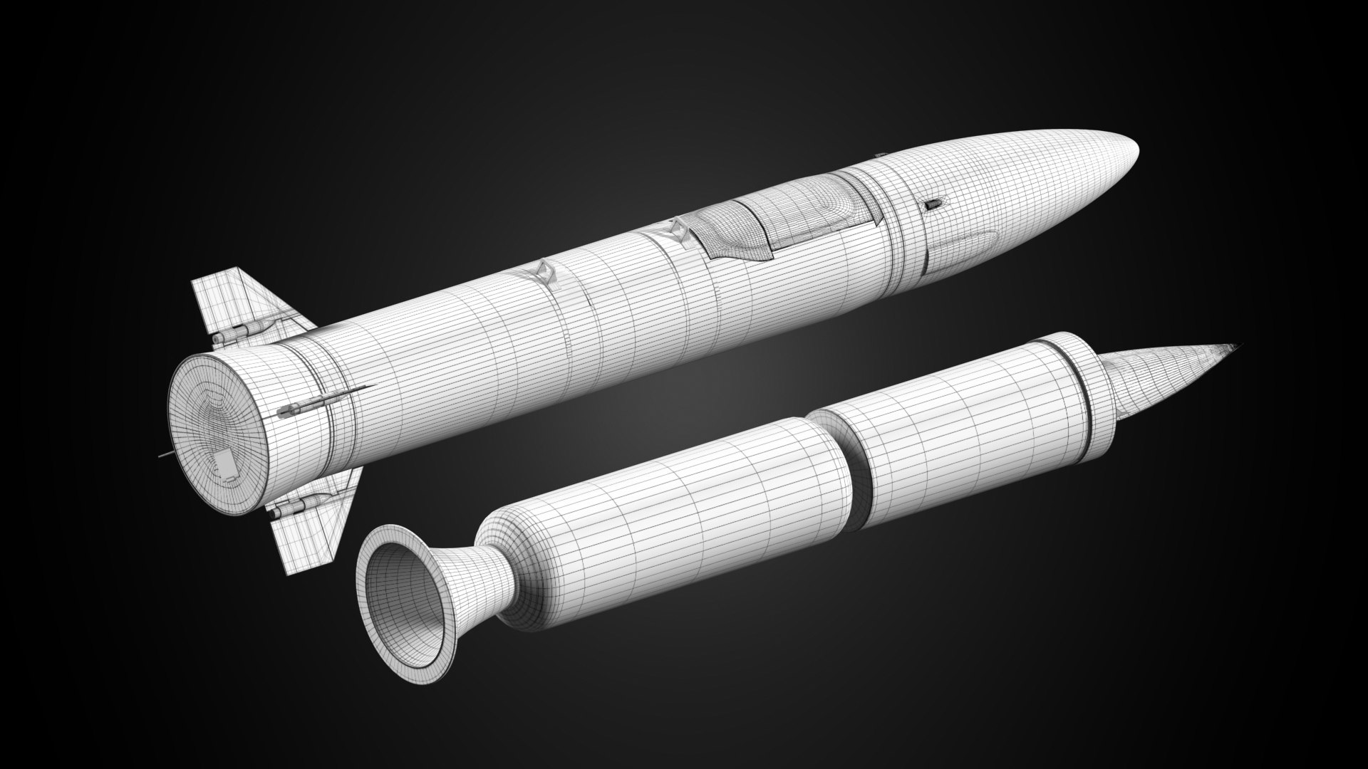 3D AGM-183A Missile - TurboSquid 2317987