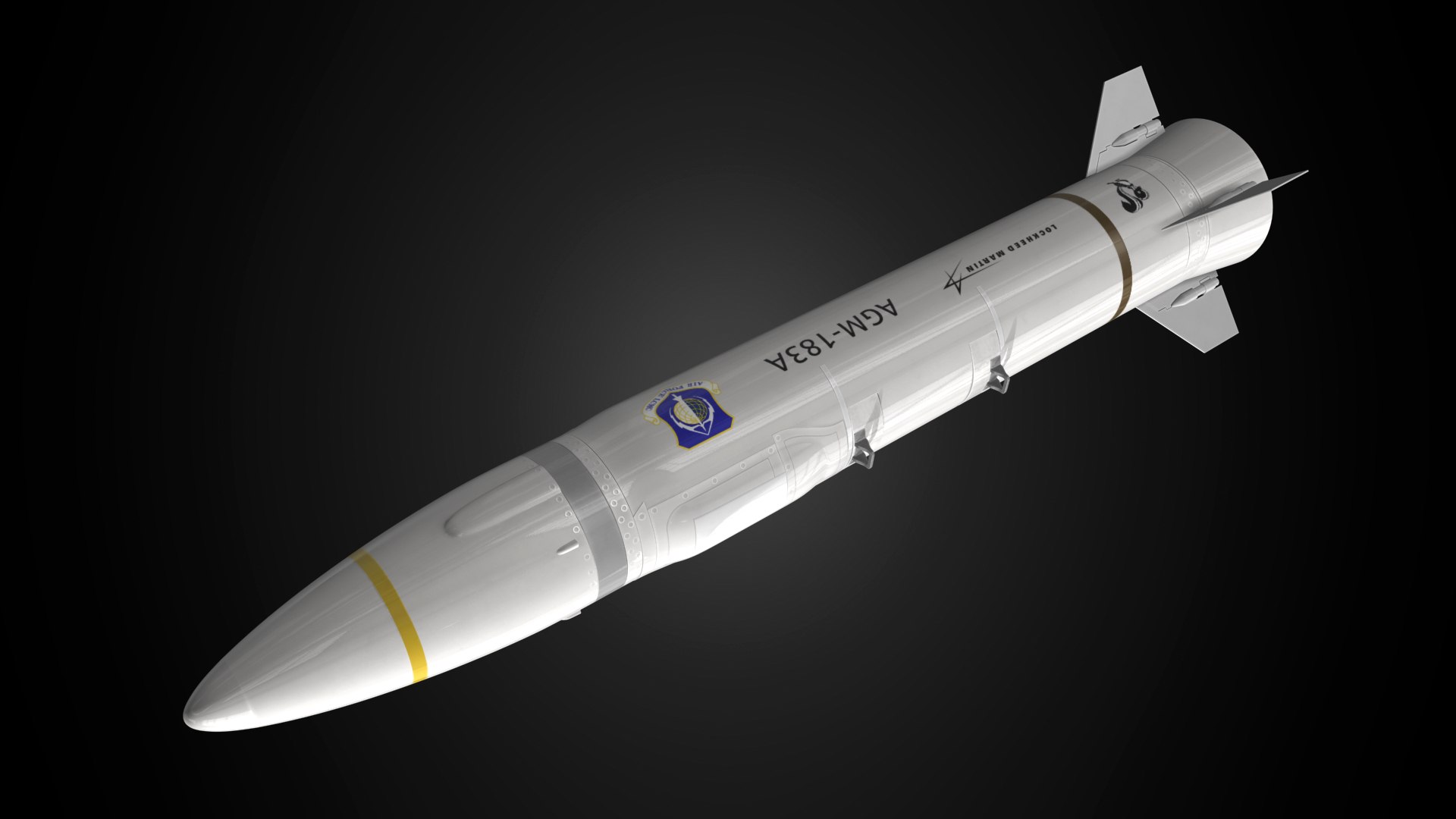 3D AGM-183A Missile - TurboSquid 2317987