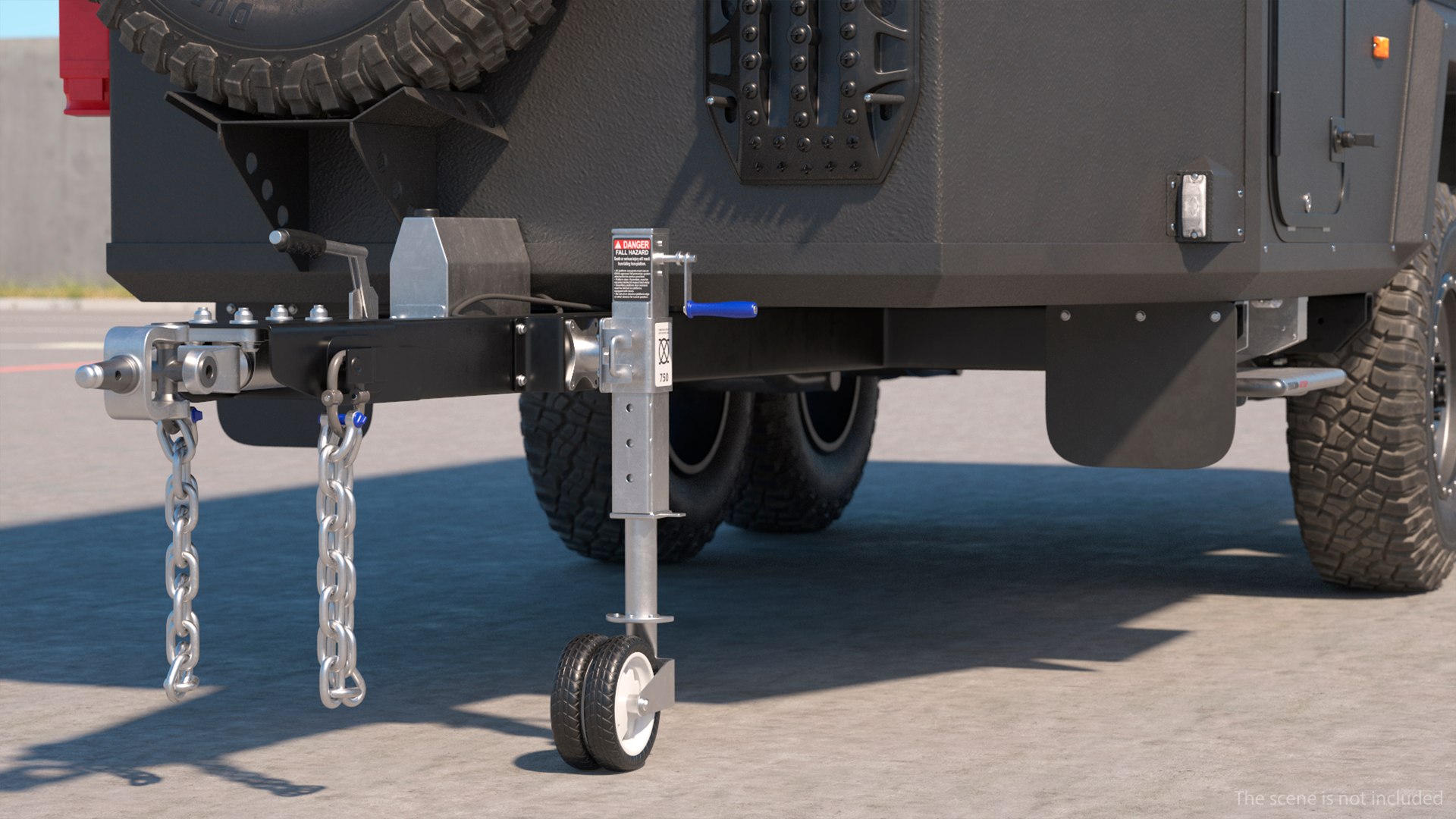 3D Expedition Mobile Home Black Model - TurboSquid 2279681