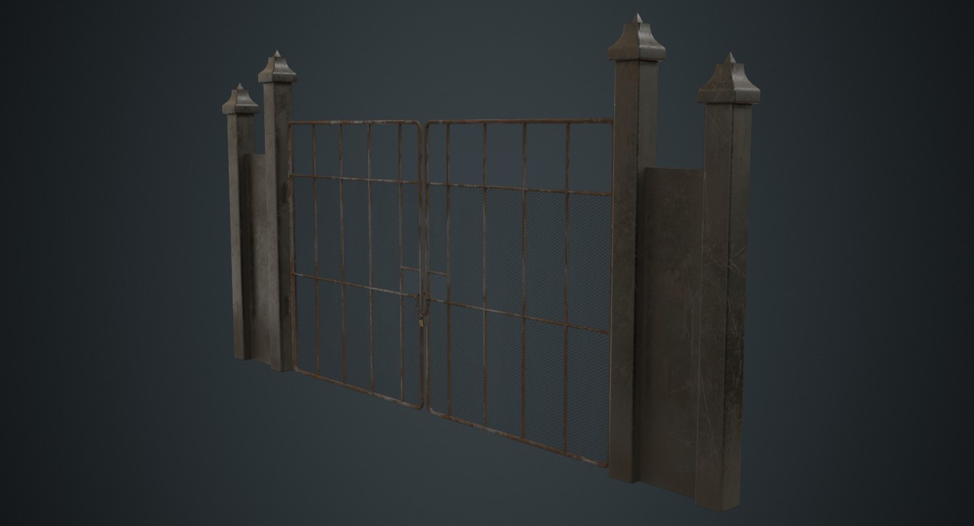 3D Gate 2b - TurboSquid 1341727