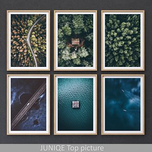 3D juniqe cactus print framed model - TurboSquid 1168573