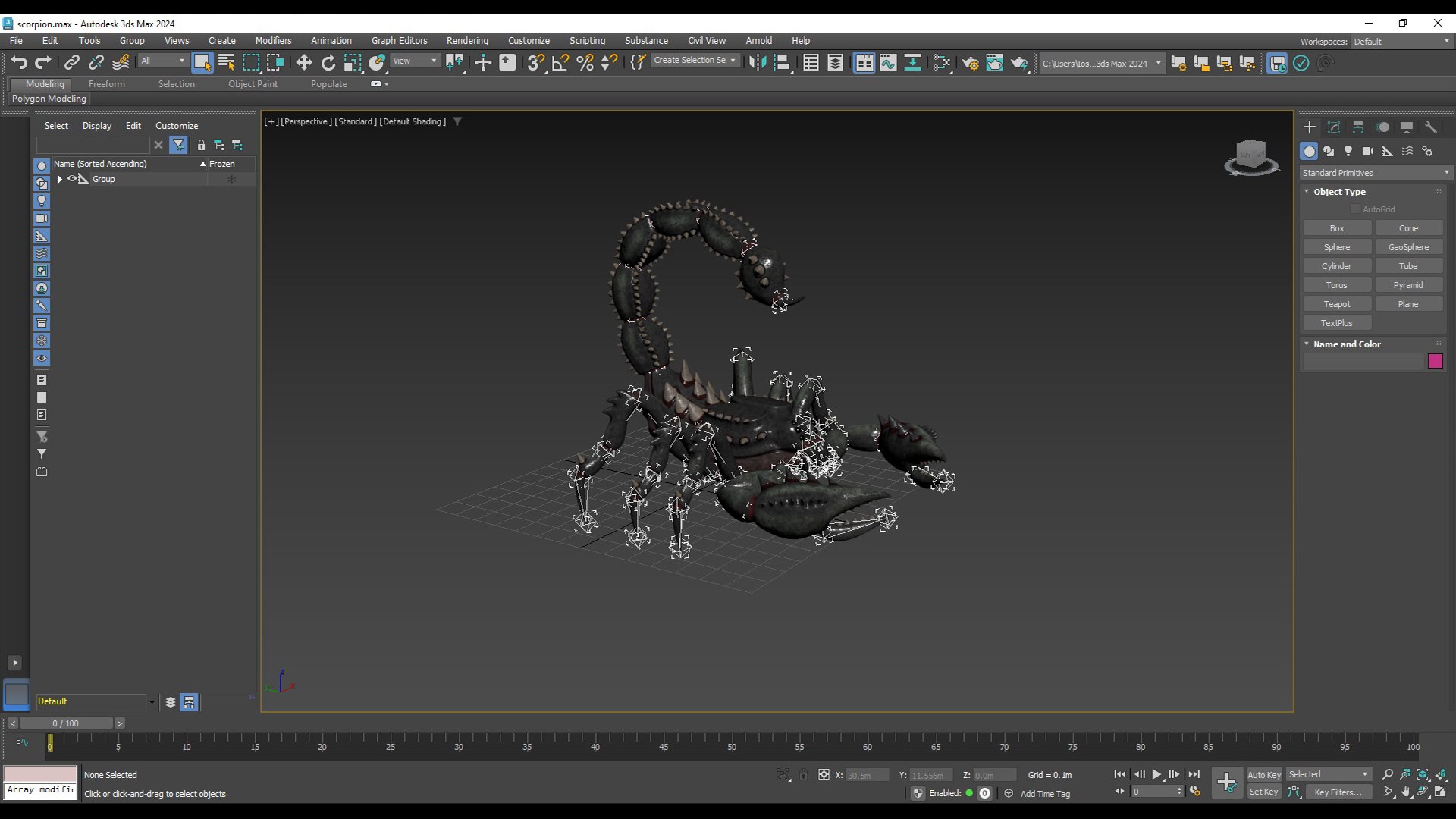 Scorpion Animation And Texture Pack 3D Model Model - TurboSquid 2316843