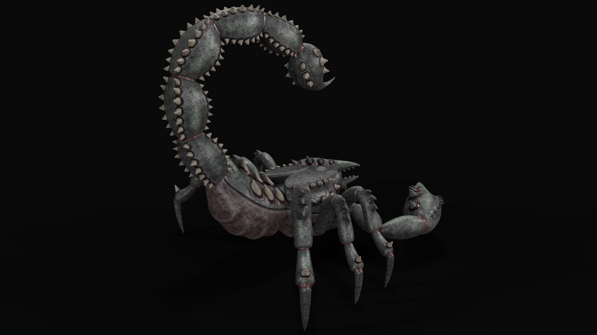 Scorpion Animation And Texture Pack 3D Model Model - TurboSquid 2316843