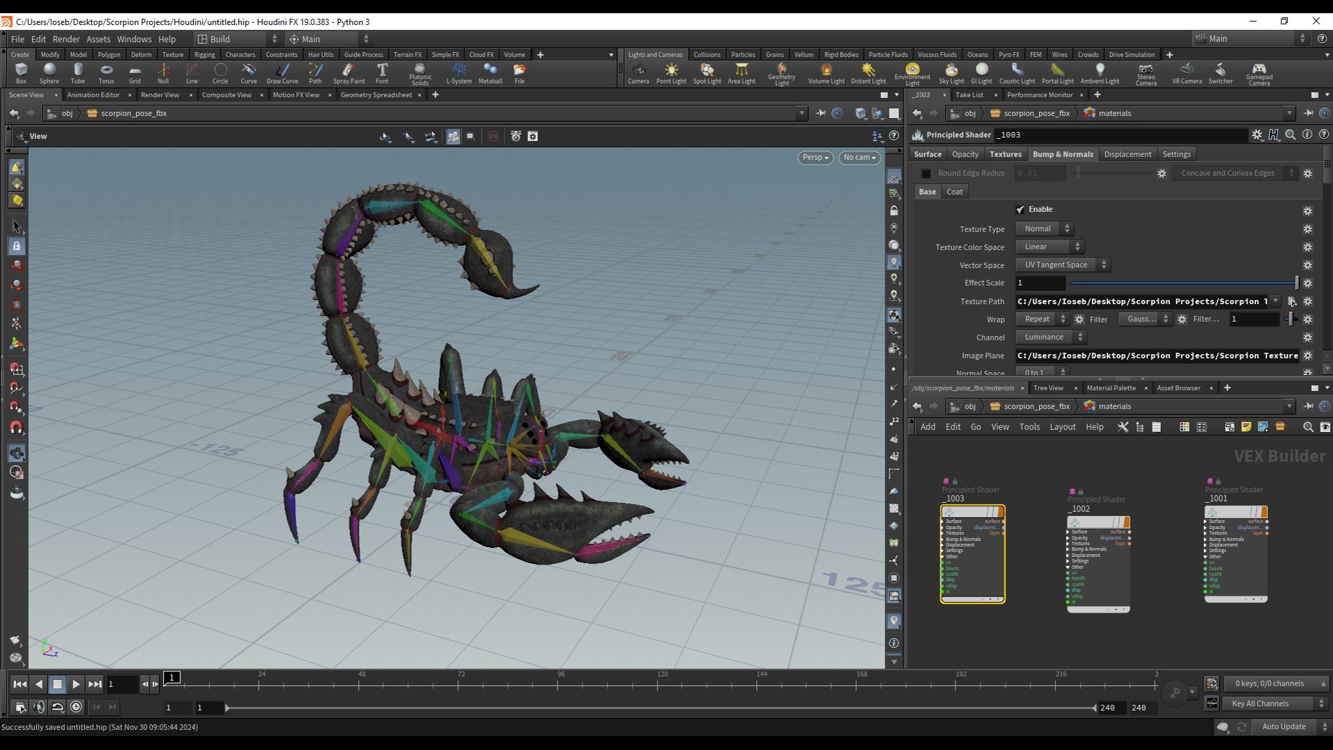 Scorpion Animation And Texture Pack 3D Model Model - TurboSquid 2316843