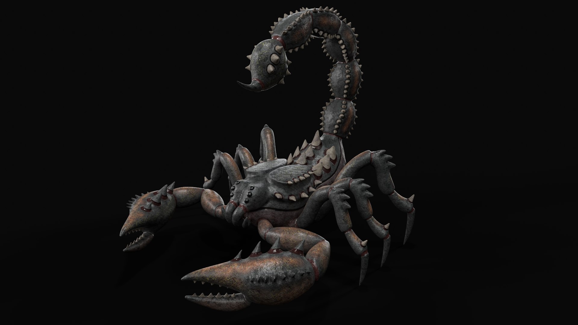 Scorpion Animation And Texture Pack 3D Model Model - TurboSquid 2316843