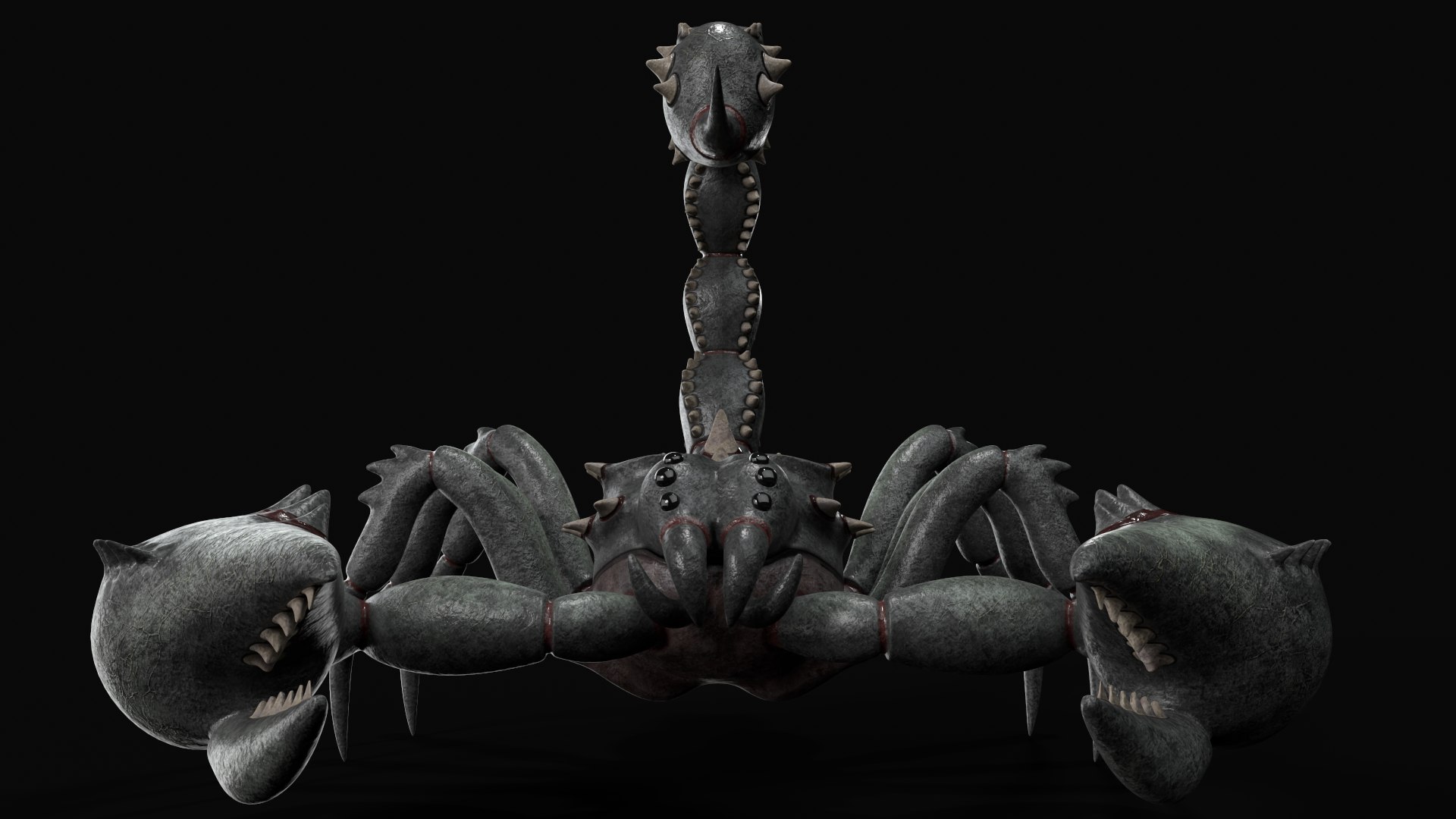 Scorpion Animation And Texture Pack 3D Model Model - TurboSquid 2316843